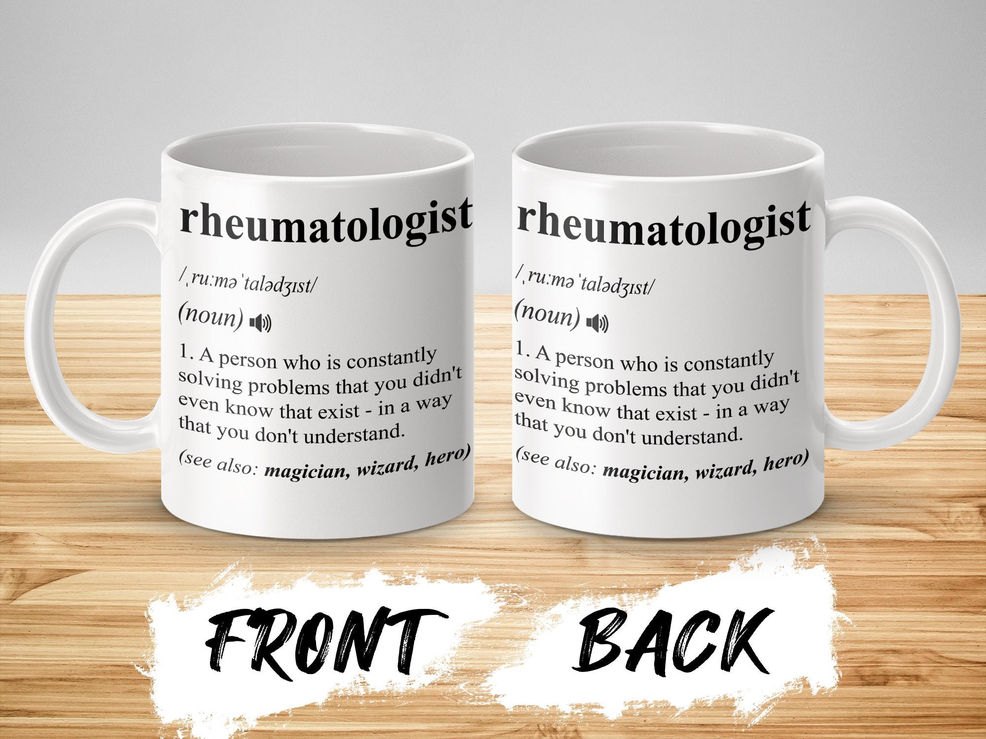 Rheumatologist Gift, Funny Rheumatologist Coffee Mug, Rheumatologist ...