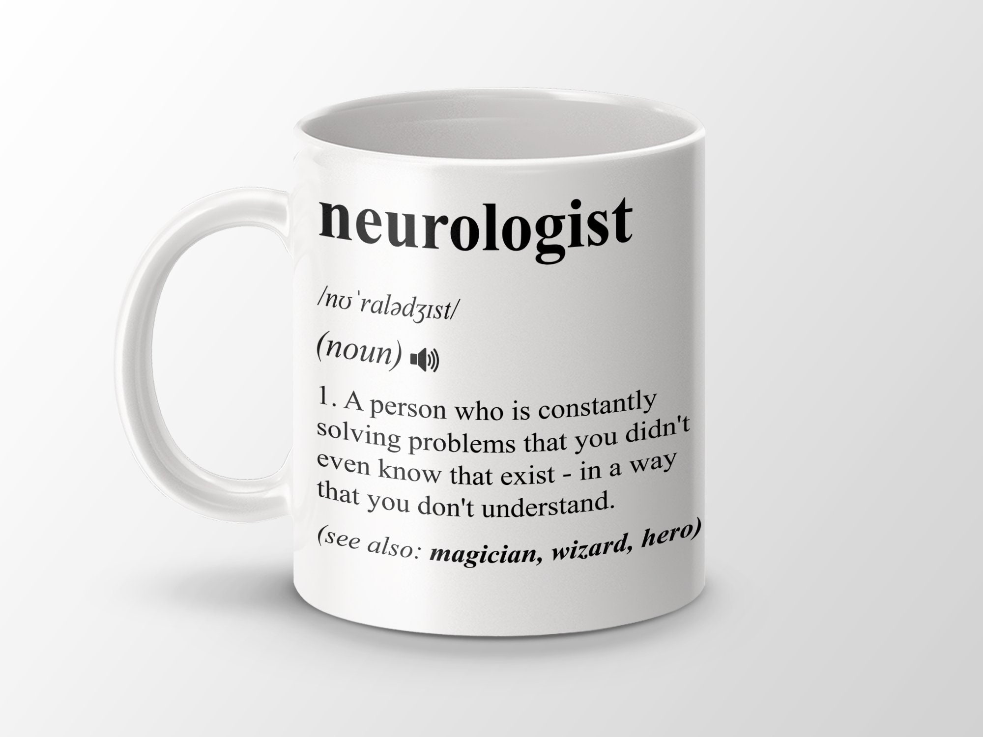Neurologist Gift, Funny Neurologist Coffee Mug, Neurologist Graduation ...