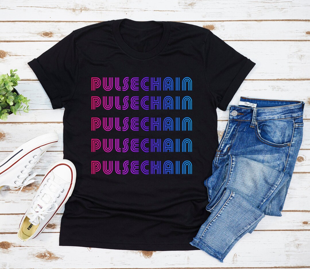 Camiseta Pulsechain Crypto, camisa PLS Coin, camiseta Token Pulsechain ...