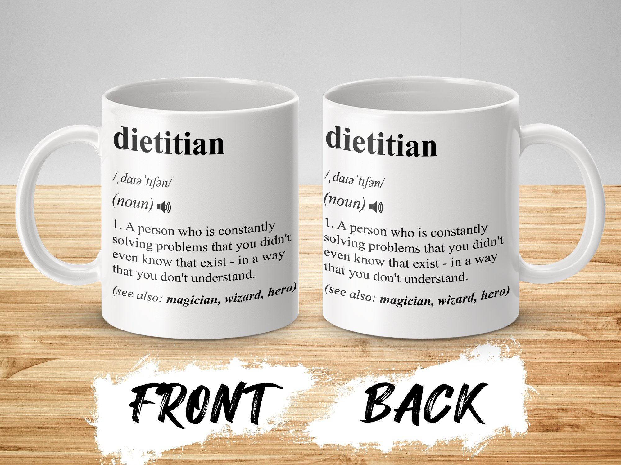 Dietitian Gift, Funny Dietitian Coffee Mug, Dietitian Graduation Gift ...