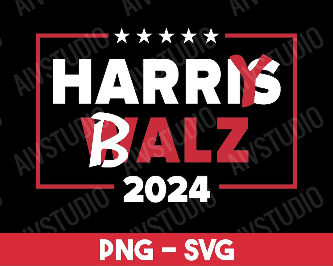 Harry Balz 2024 PNG & SVG, Harris Walz Parody Meme Png, Funny Kamala ...