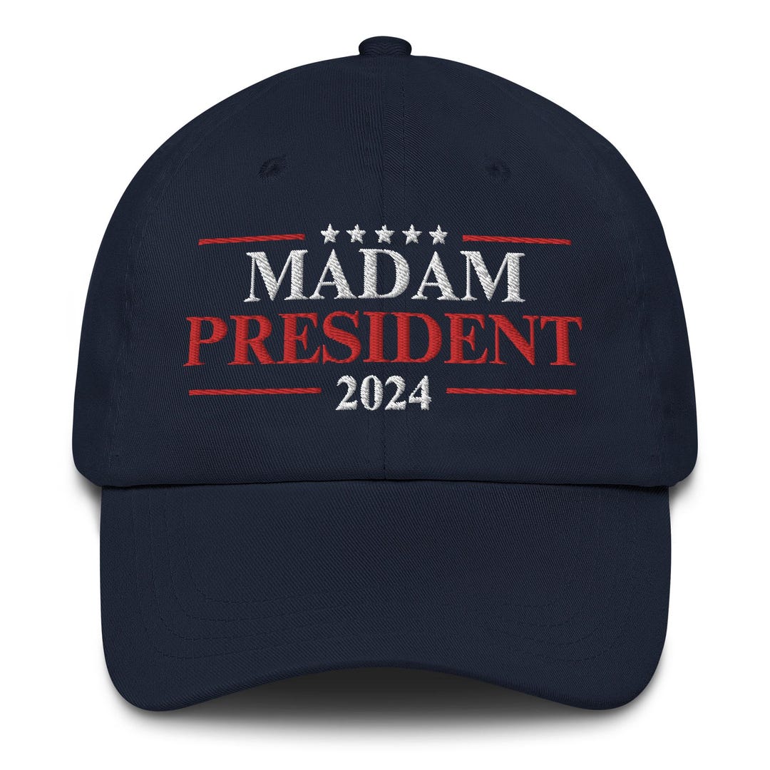 Madam President Kamala Harris Hat, First Female President Cap, Kamala ...