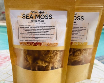 Wildcrafted Sea Moss - Etsy