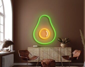 Avocado Neon Sign - Etsy