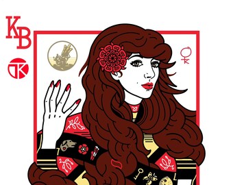 Kate Bush Card - Etsy