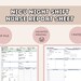 NICU Night Shift Report NICU Handover Template NICU Nurse Neonatal Icu ...