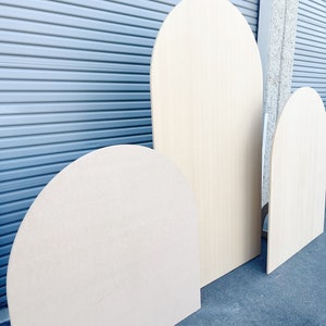 Custom Wood Arch Set of 3 - 4x5 & 3x7 Solid Plus 4x4 . Backdrop Wall ...
