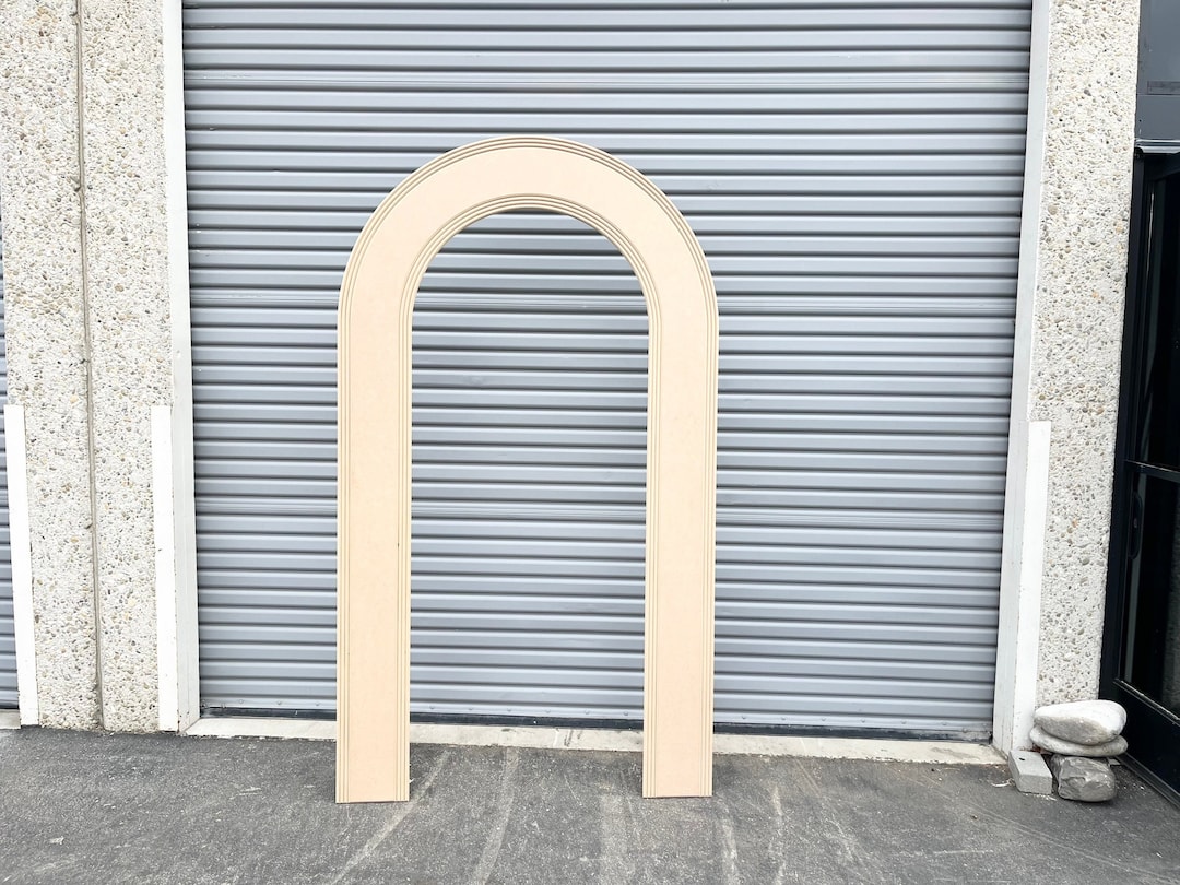 Wood Rainbow Arch Band 4'x7'x9" With Beautiful Partial Bead Detail ...