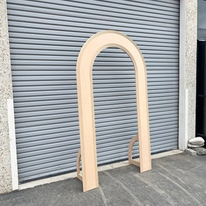 Wood Rainbow Arch Band 4'x7'x9" With Beautiful Partial Bead Detail ...