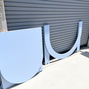 Foldable/collapsible Wedding Arch Backdrop PROP: Custom Wood Open Arch ...