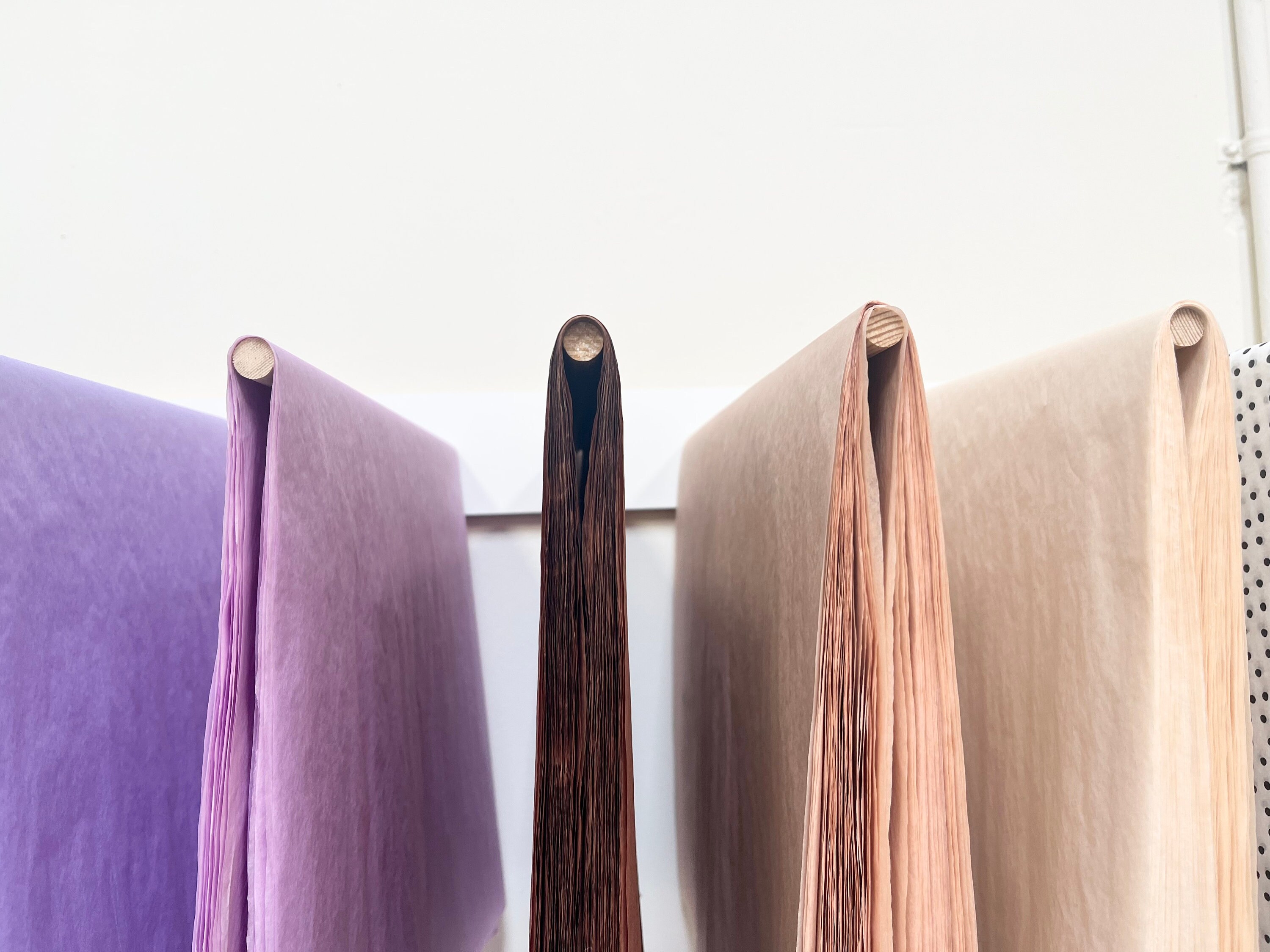 Wood Tissue Paper Rack - 6 Ft. Length With Dowels Included - Etsy