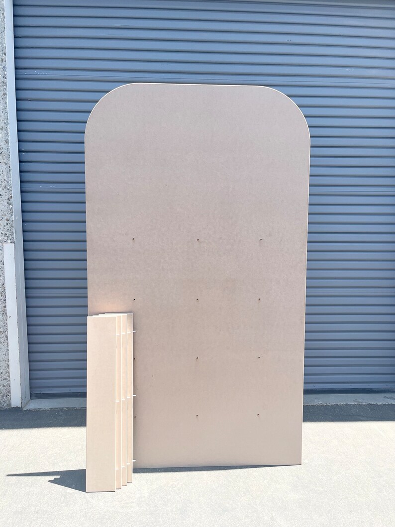 Party Backdrop With Removable Shelves MDF Wood Paintable - Etsy