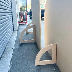 Custom Wood Arch Set of 3 - 4x5 & 3x7 Solid Plus 4x4 . Backdrop Wall ...