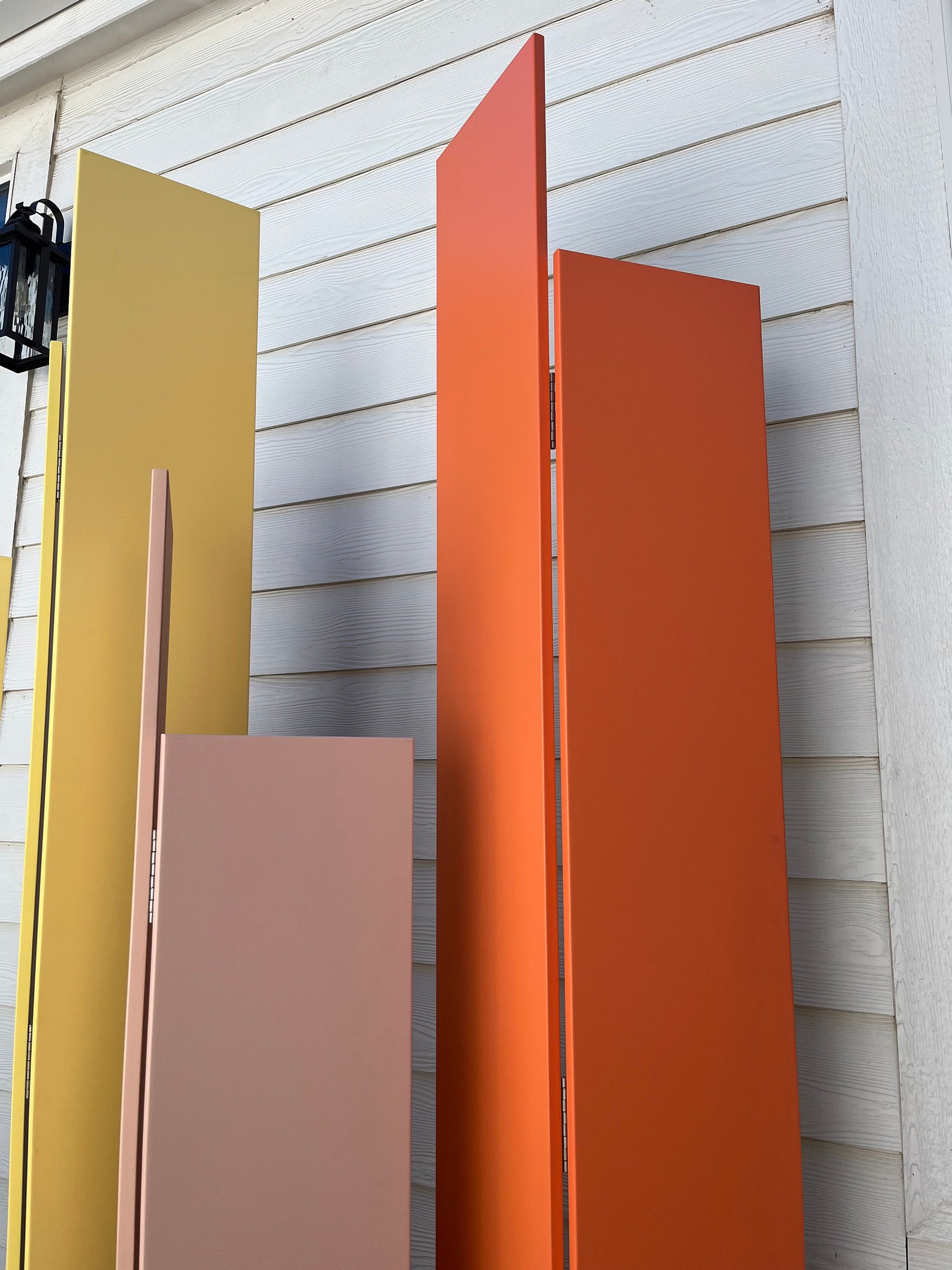 Colorful Wood Event Backdrop cityscape Set - Etsy