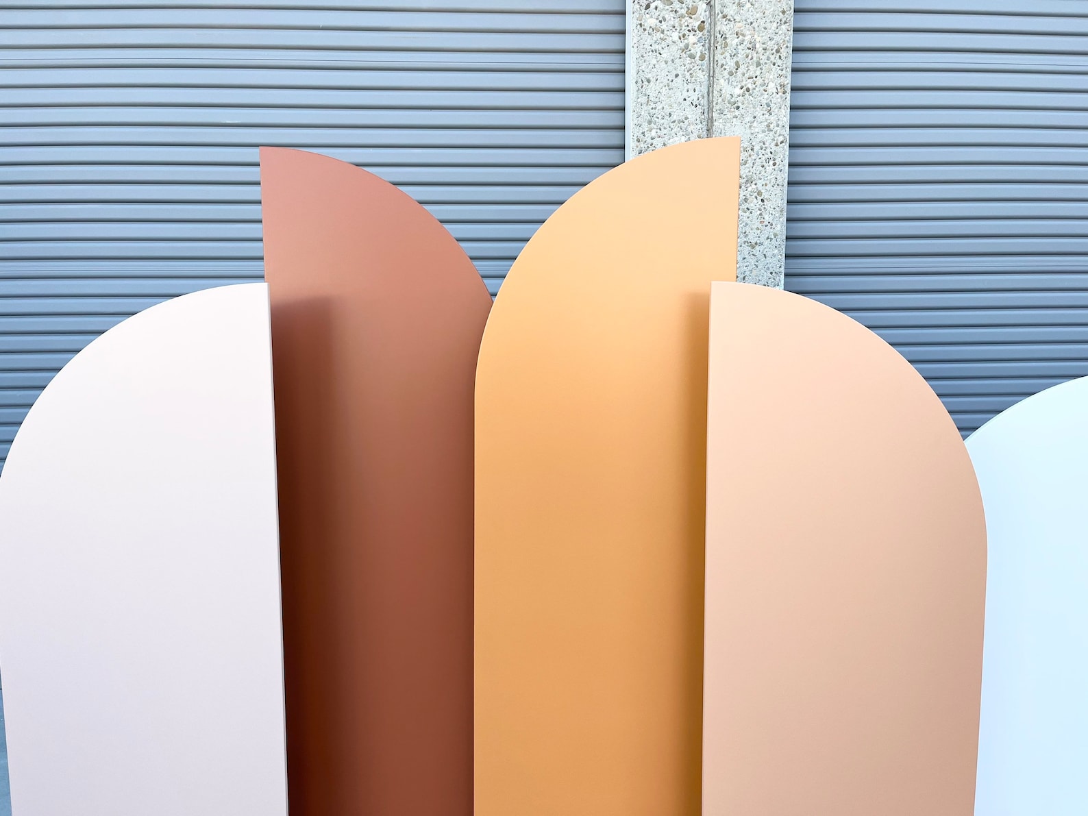 Painted Arch Backdrop Set: 5-piece Radius Photo Booth Props, Ships From ...