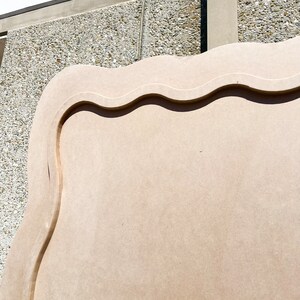 Folding Wavy MDF Photo Booth Backdrop With Plant-on Detail (4' X 7') - Etsy