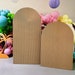 Wood Arch Backdrops With Full Bead Detail - Custom Set of 2 - MDF Wood ...