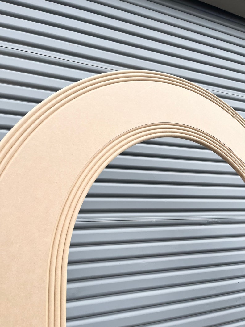 Wood Rainbow Arch Band 4'x7'x9 With Beautiful - Etsy