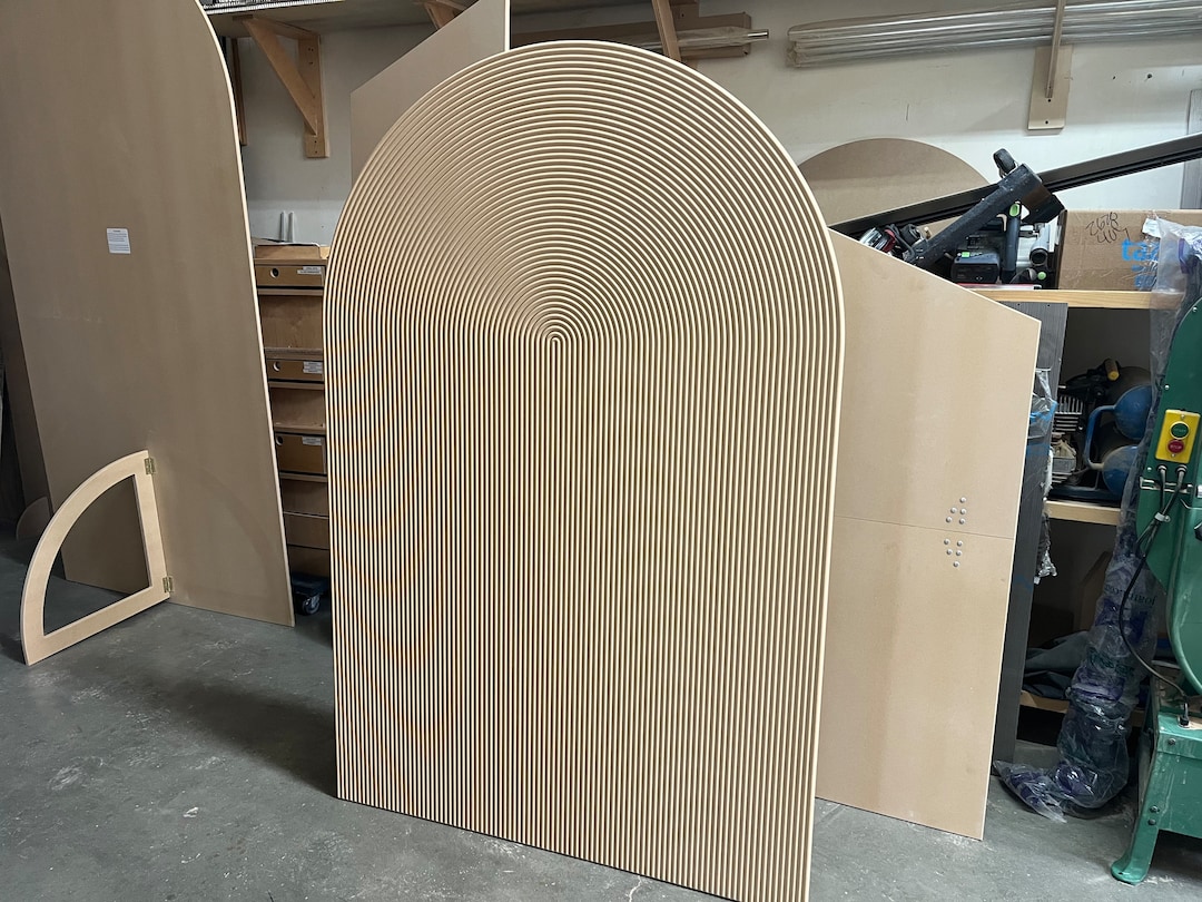 Wood Arch Backdrop Set: 4'x7' & 4'x6' Bead Detail - Photo Prop Wall - Etsy