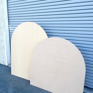 Set of 2 Arch Backdrops - Wood MDF, Paint and Reuse - 4'x5' and 4'x4 ...