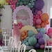 Custom Scalloped Backdrop 2 Piece Set Arch 48 X 78h X 42h Custom Wavy ...