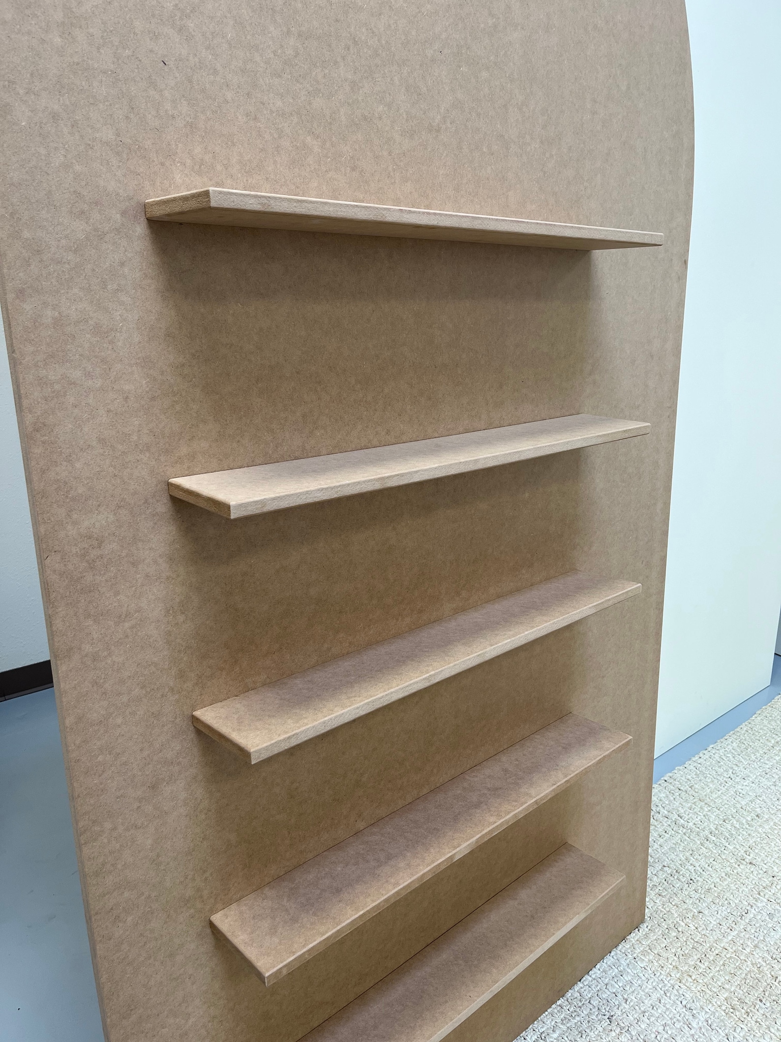 Wood Arch Backdrop PROP With Shelves: Party Favor Display, Photo Wall ...