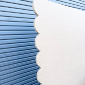 Scalloped Wood Backdrop Wall With Scallop Edge Detail, Party Display ...