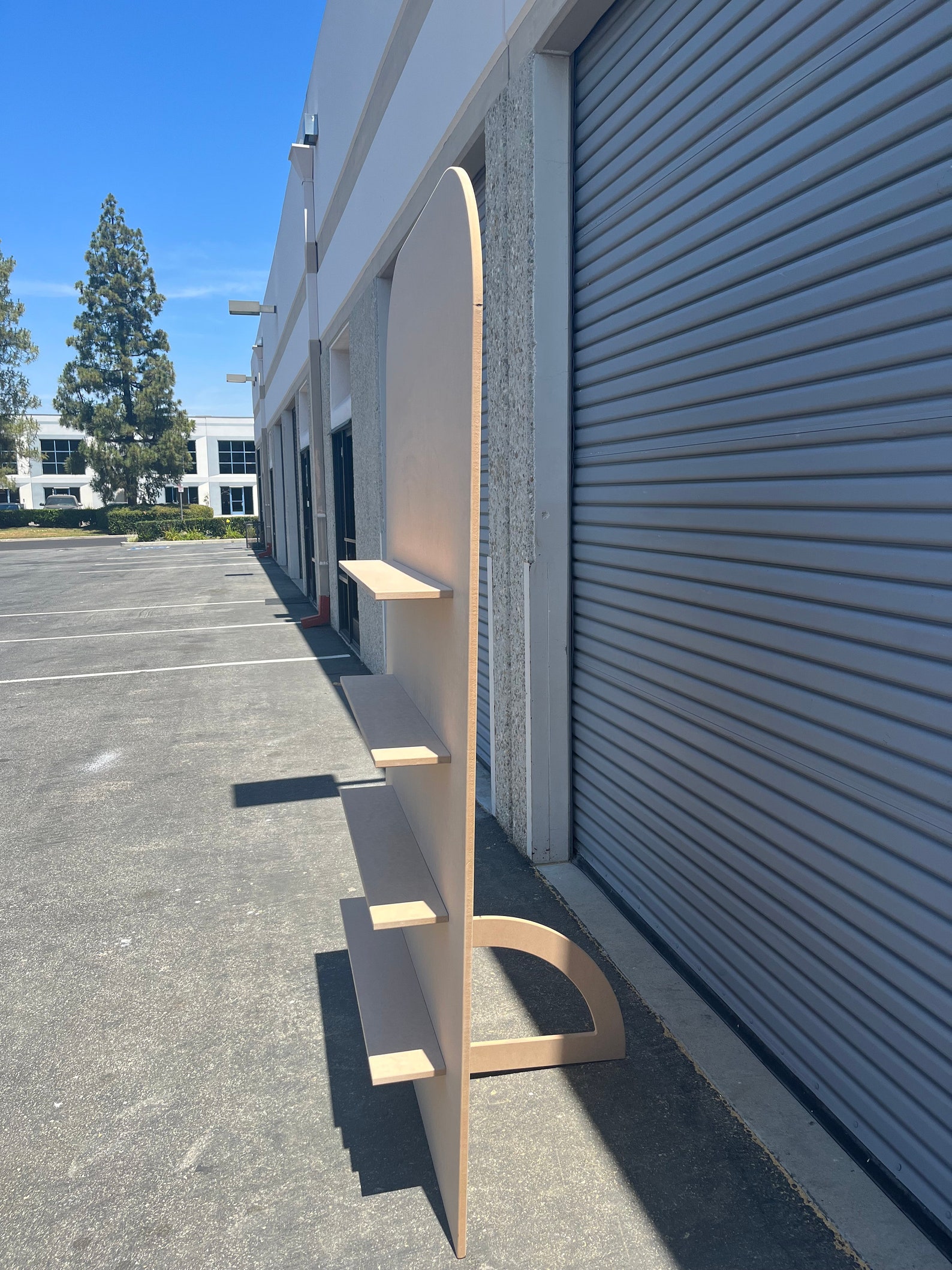 Party Backdrop With Removable Shelves MDF Wood Paintable - Etsy