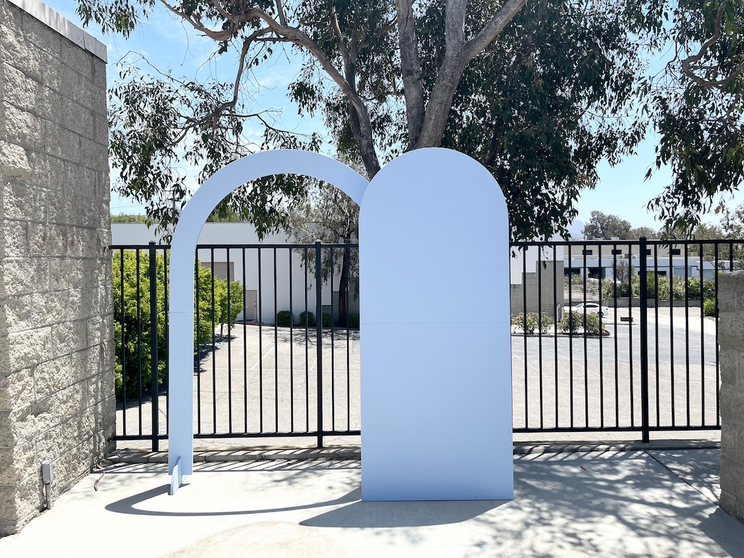 Foldable Wood PROP Arch Backdrop: 2-piece Wedding Photo Wall Set - Etsy