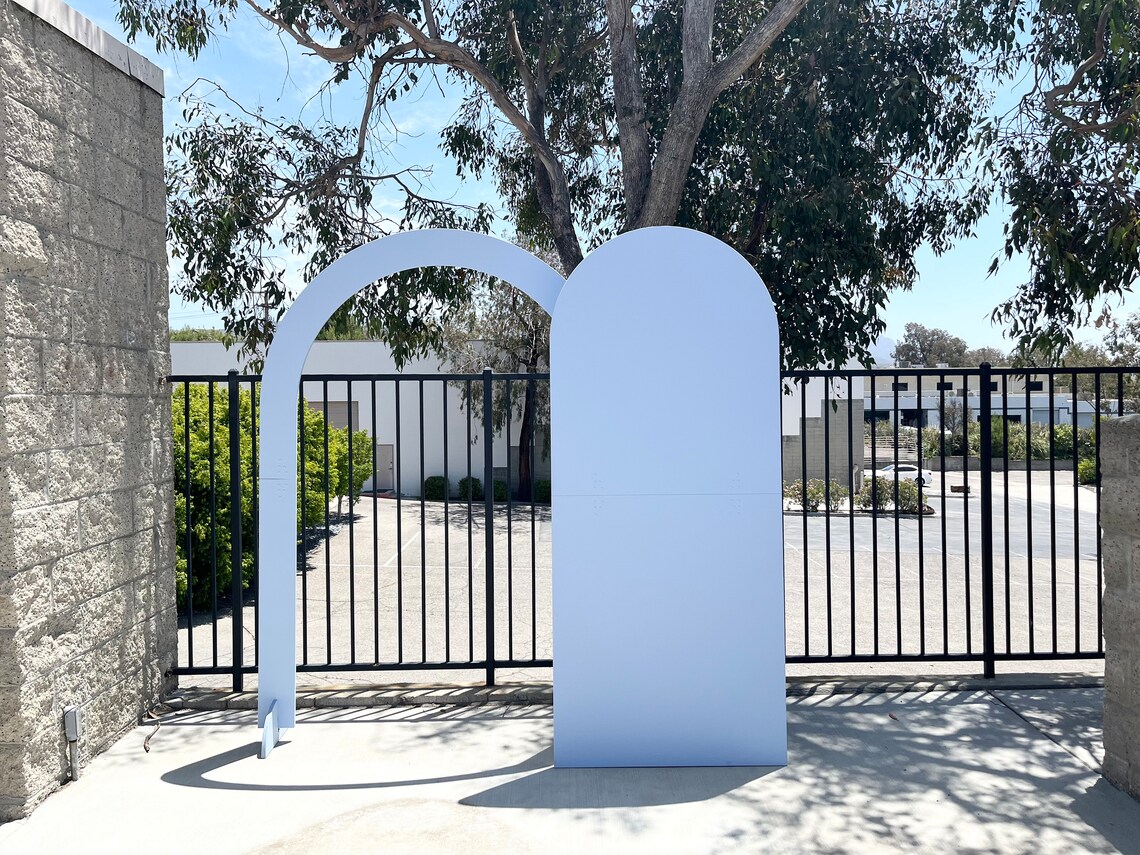Foldable Wood Arch Backdrop 2 Piece Set Wedding Rainbow - Etsy