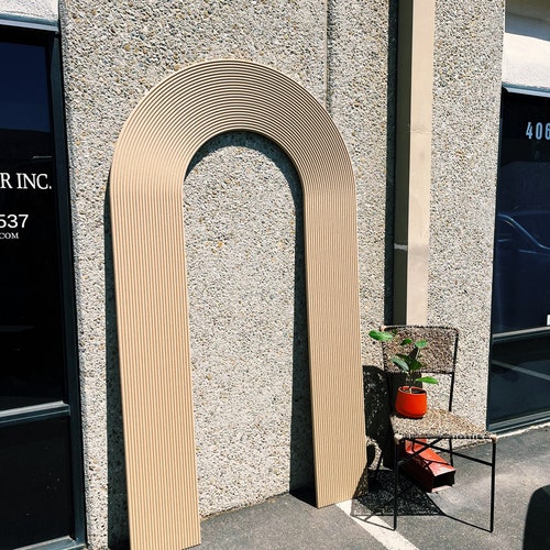 Wood Ripple Open Arch Rainbow 4'x 7'x 12 - Etsy