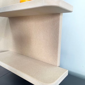 Wood Tabletop Display Shelving Unit: Modern Merchandise Stand, Set of 2 ...