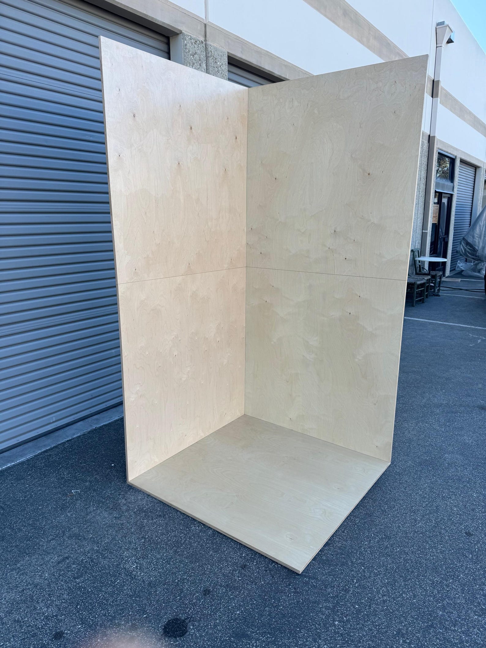 Folding Plywood Photo Booth Backdrop Corner (4x8) - Etsy