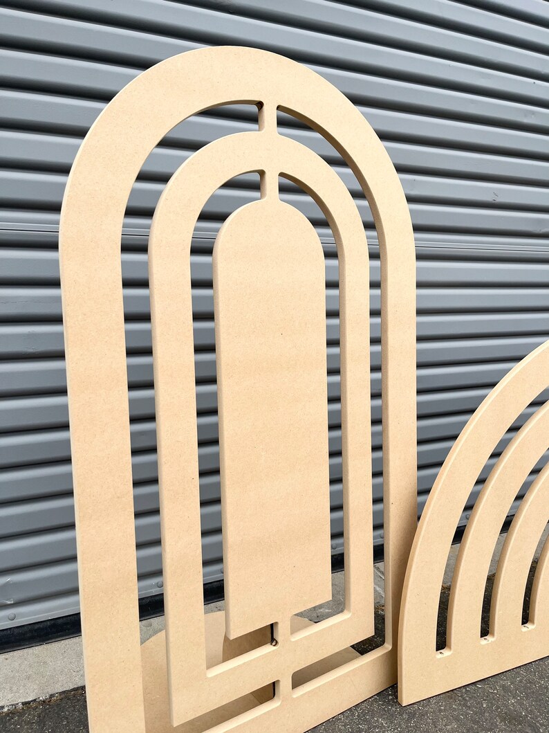 6 Piece Mini Backdrop Set Mini Wood Rainbow Wood Open Arch - Etsy