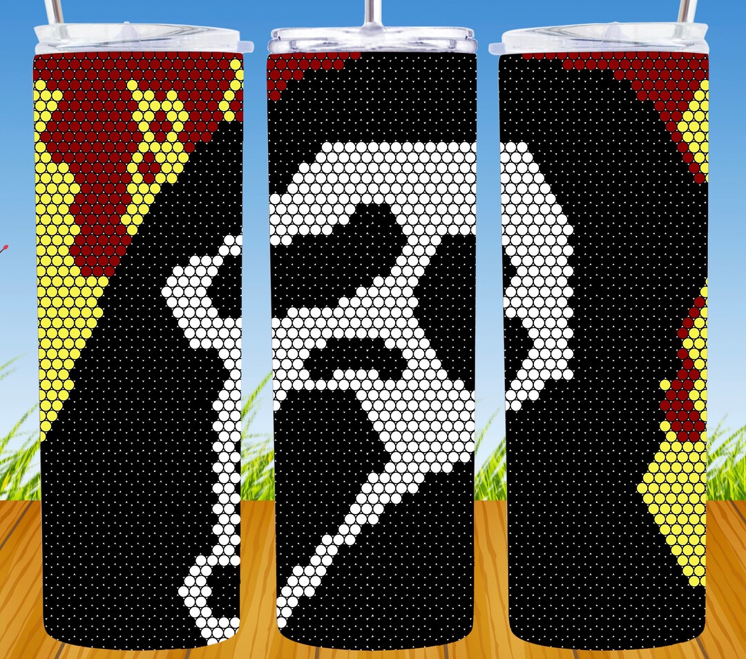 Ghost Rhinestone Tumbler Pattern - Etsy