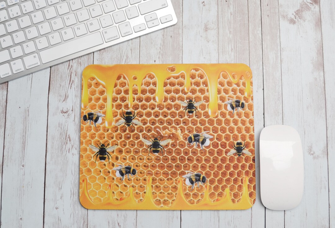 Bee Mousemats | Honey Bee | Insect Mousemats | Bee | Honey Bee Gifts ...