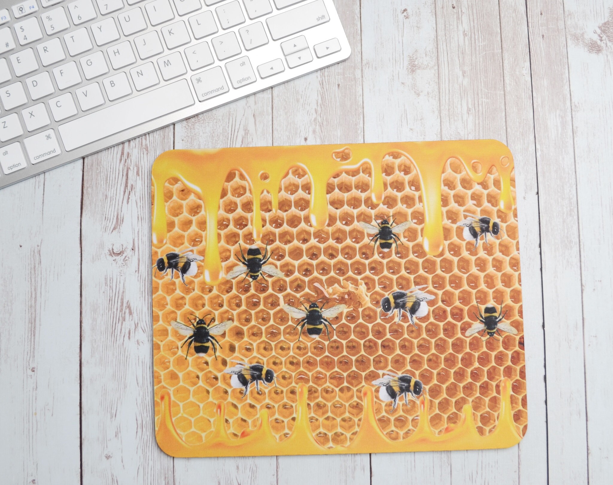 Bee Mousemats | Honey Bee | Insect Mousemats | Bee | Honey Bee Gifts ...