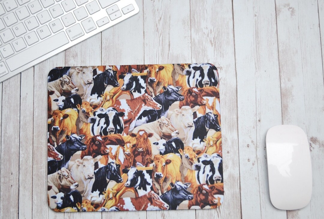 Cow Mouse Mat | Cows | Cow Gifts | Dairy Cows | Animal | Animal Gifts ...