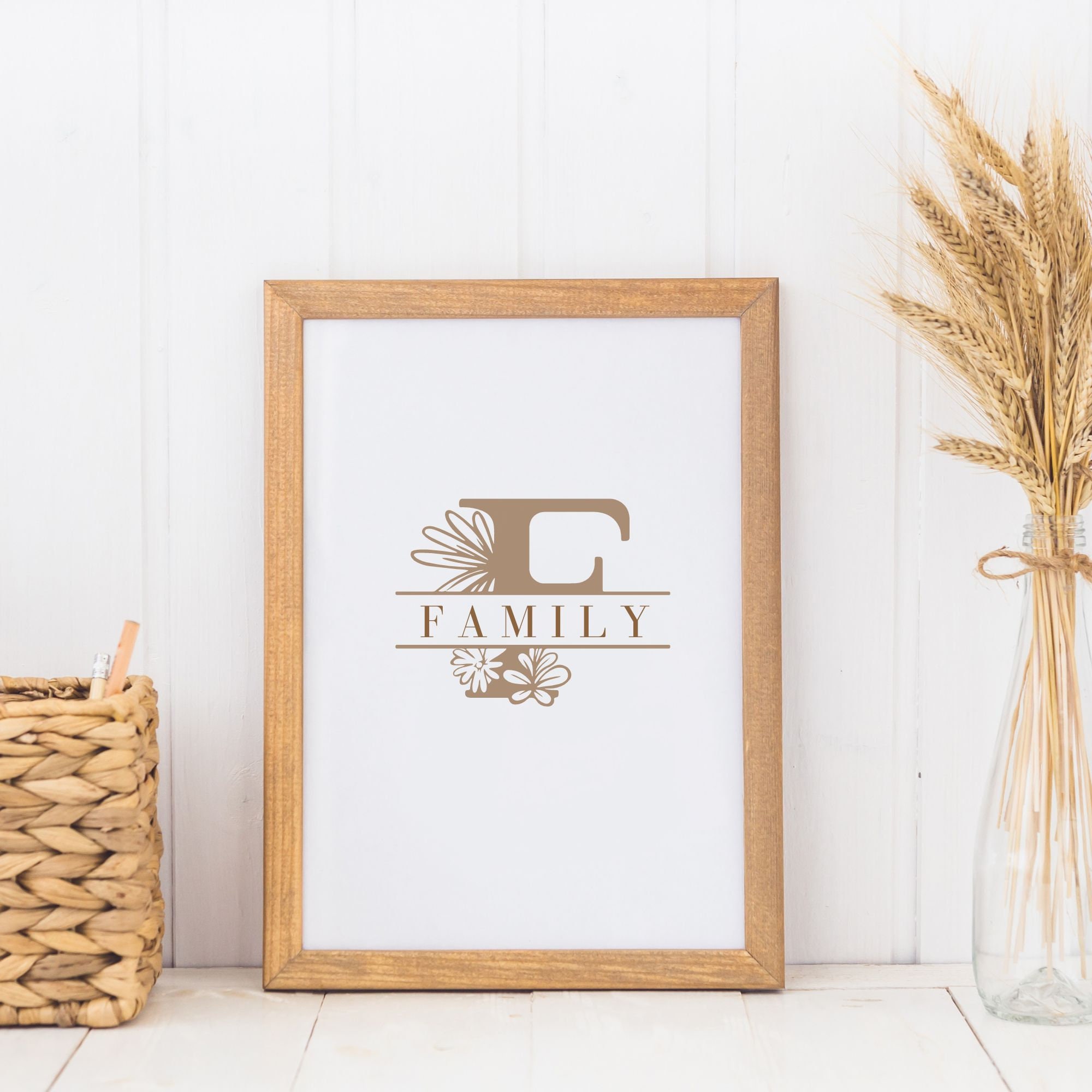 Monogram SVG TFF Alphabet Fancy Split Monogram Cricut Svg Files Bridal ...
