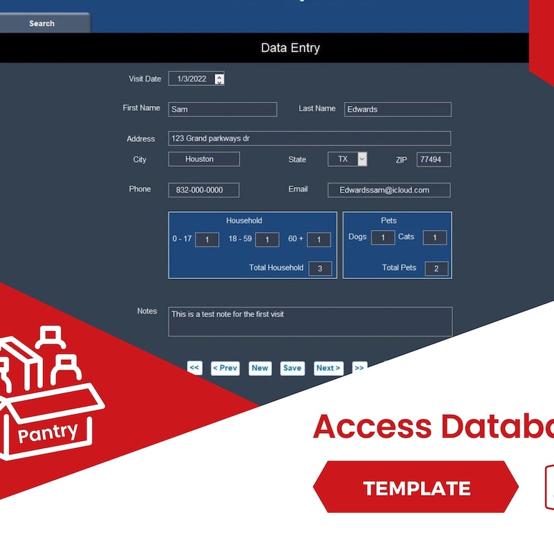 Microsoft Access Inventory Management Template - Etsy