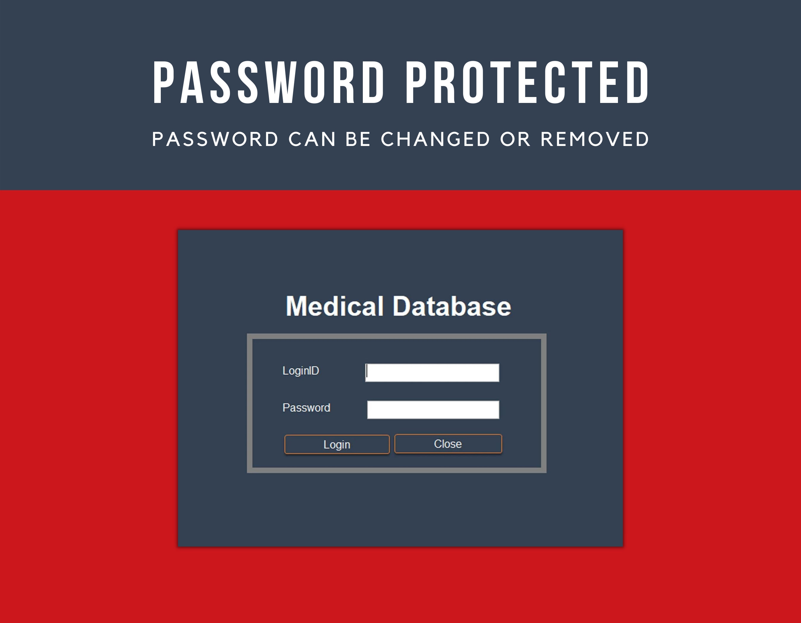 Patient Information Database: Microsoft Access Template - Etsy