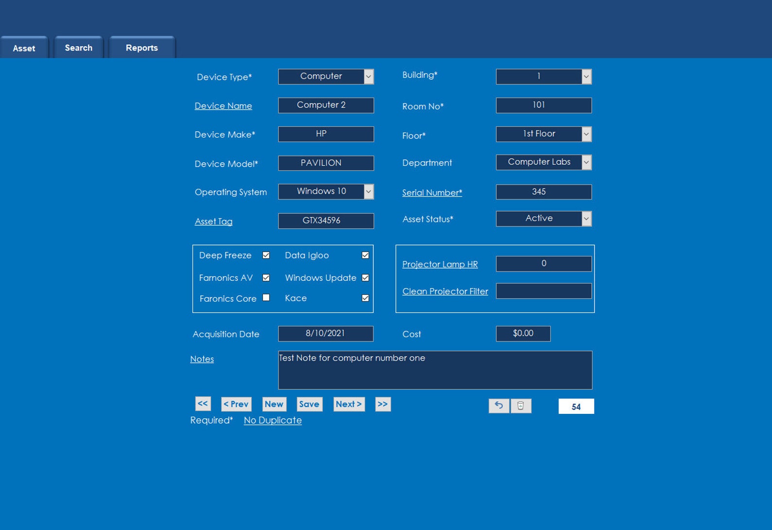 Track My Assets Database Template for Assets Computers - Etsy Canada