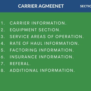 Freight Dispatch Carrier Contract | Carrier Agreement | Freight ...