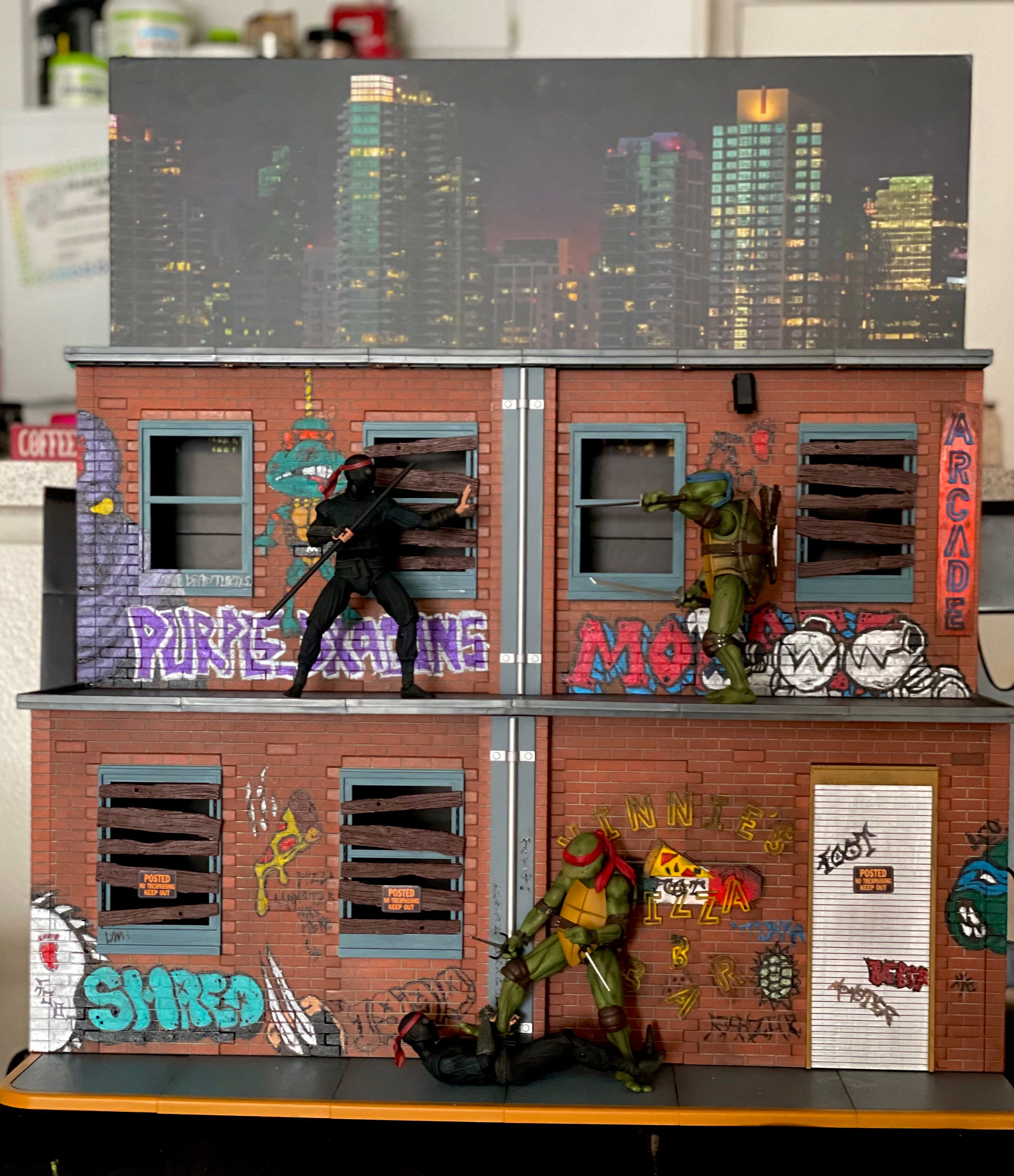 Customized Neca Diorama for TMNT Figures - Etsy