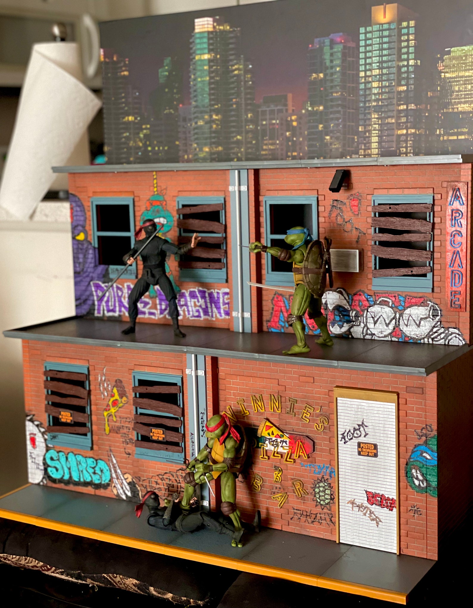 Customized Neca Diorama for TMNT Figures - Etsy