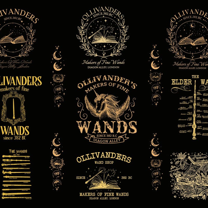 Ollivanders - Etsy