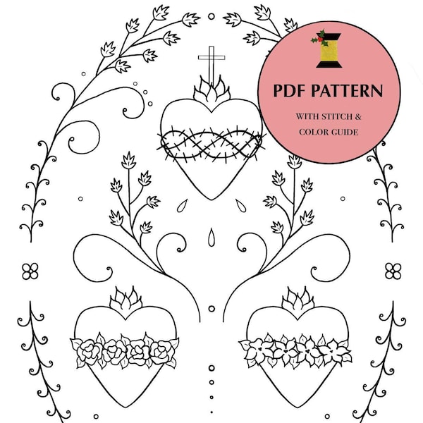 Catholic Embroidery - Etsy