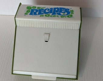 Retro Recipe Box | Etsy