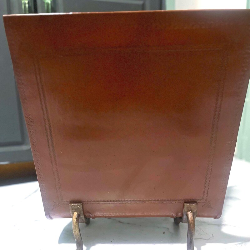 Leather Magazine Rack - Etsy