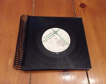 Vinyl Record Journal Book - Etsy
